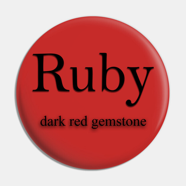 ruby name origin