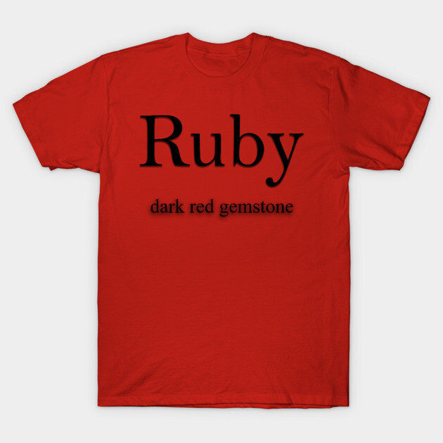 ruby name origin