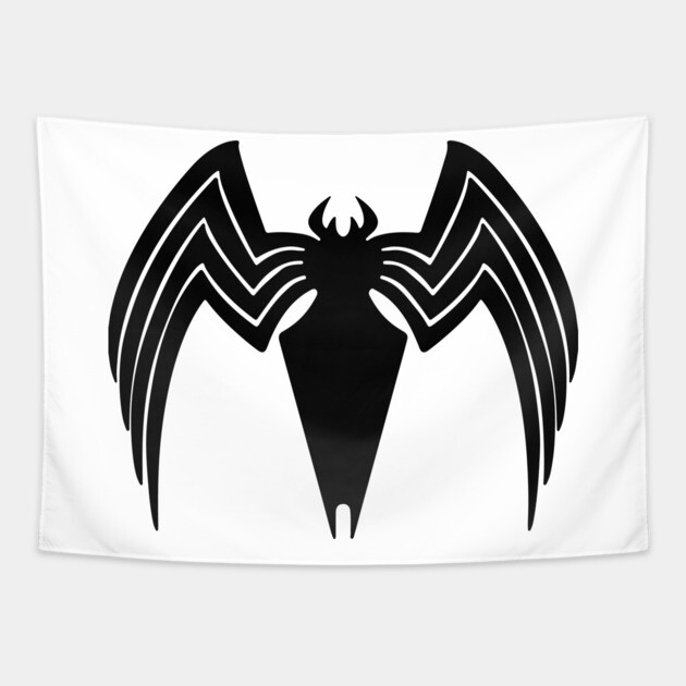 venom spider logo vector
