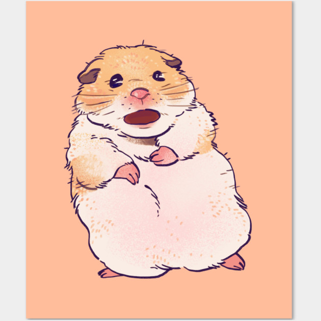 screaming scared hamster