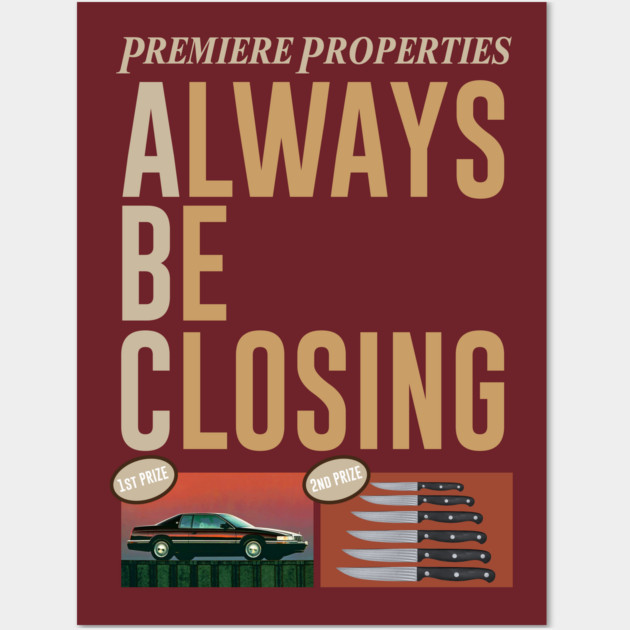 always be closing poster