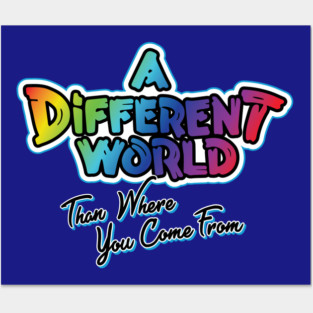 be different from the world