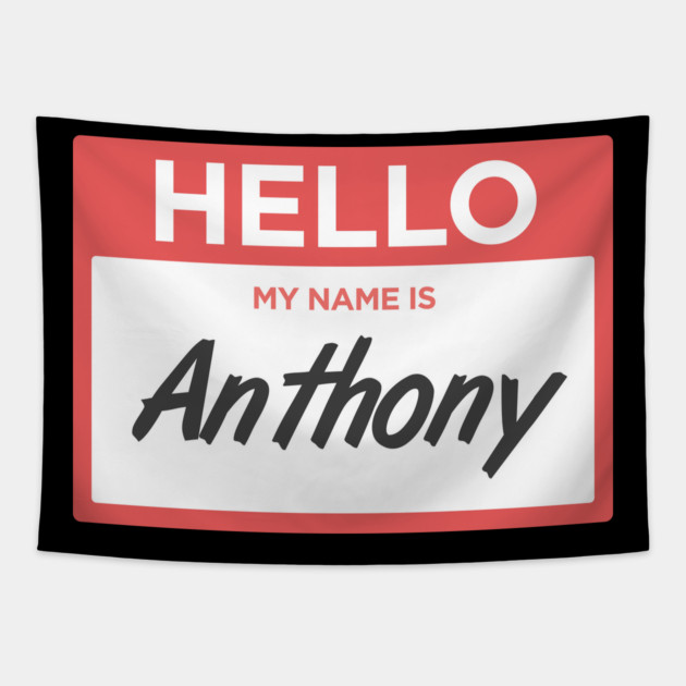 anthony name design