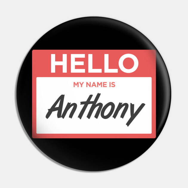 anthony name design
