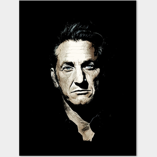 Sean Penn Abstract Portrait Fan Art Tribute to a Legend - Sean Penn ...