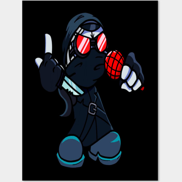 Hank FNF (Friday Night Funkin) - Hank Fnf - Posters and Art Prints ...