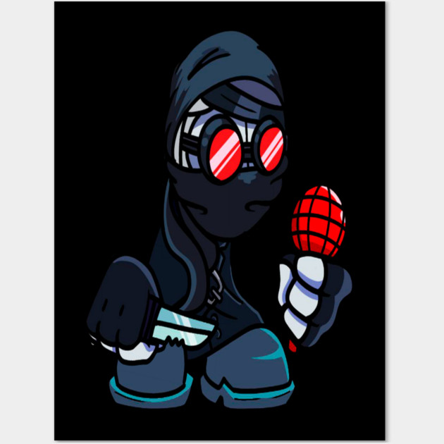 Hank FNF (Friday Night Funkin) - Hank Fnf - Posters and Art Prints ...