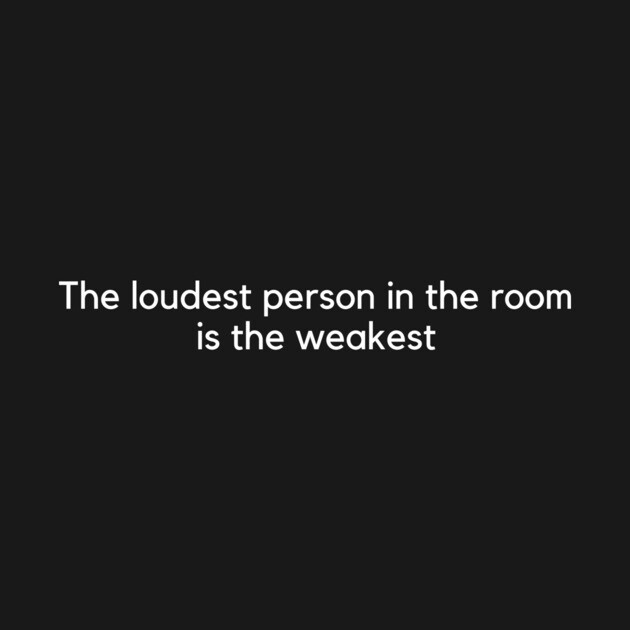 weakest person