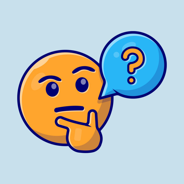 thinking bubble emoticon