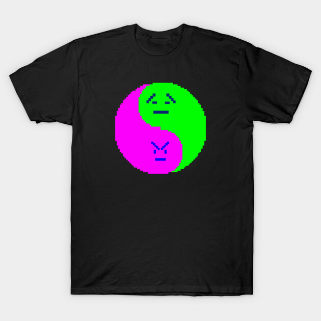 Yin Yang Mooninites - Aqua Teen Hunger Force - T-Shirt | TeePublic