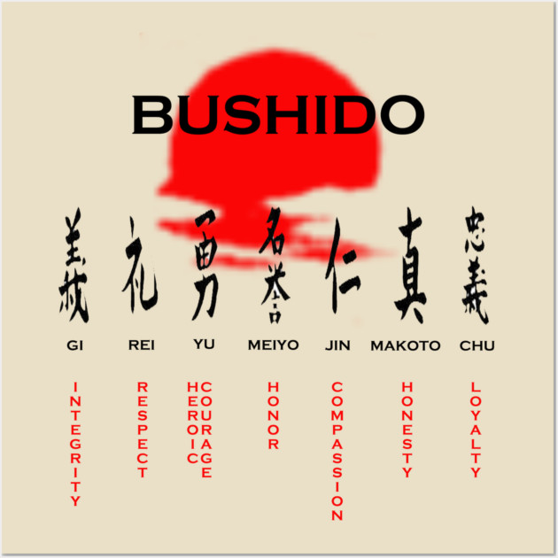 bushido code 7 virtues