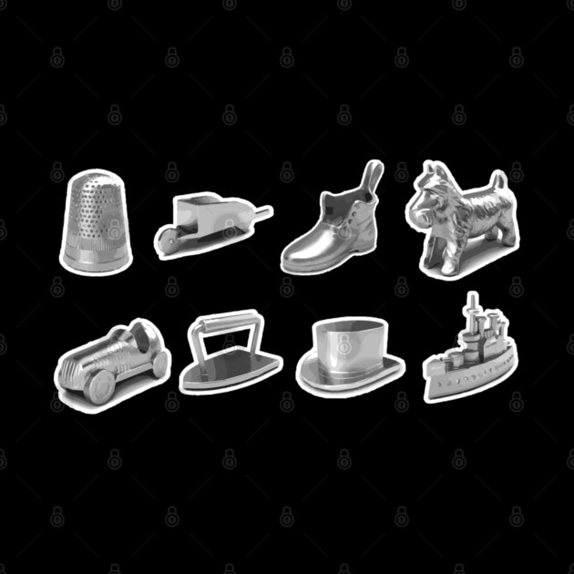 monopoly pieces
