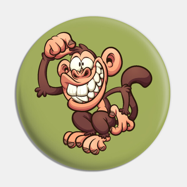 cartoon monkey scratching head