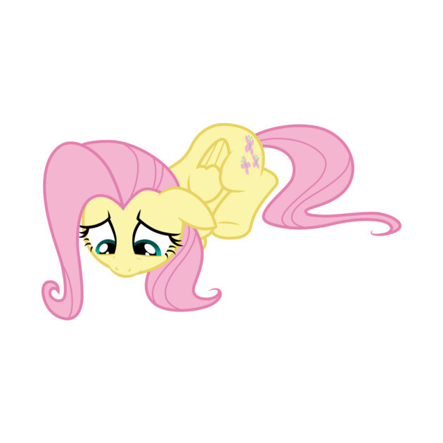 fluttershy scared
