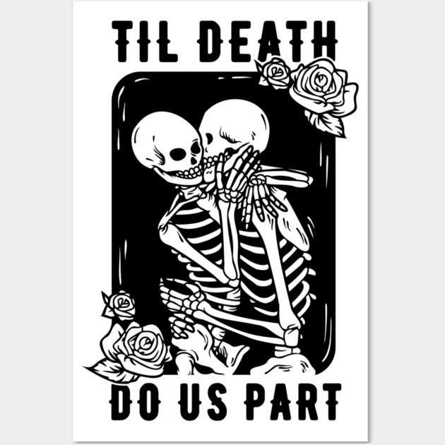 skeleton couple drawing