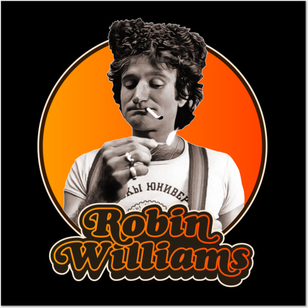 robin williams print