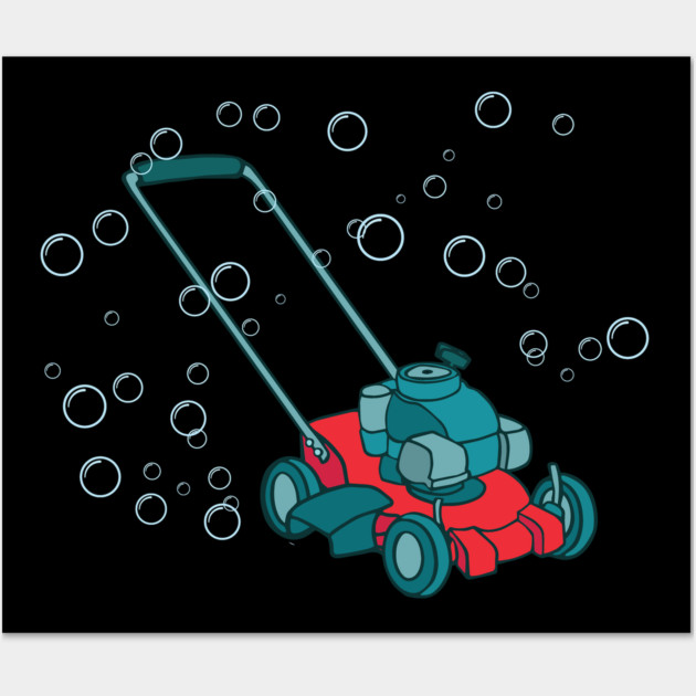 funny bubble mower