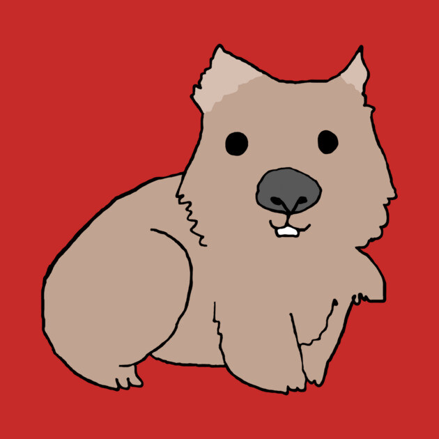 red wombat