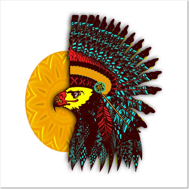 indian eagle art