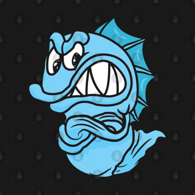 angry fish