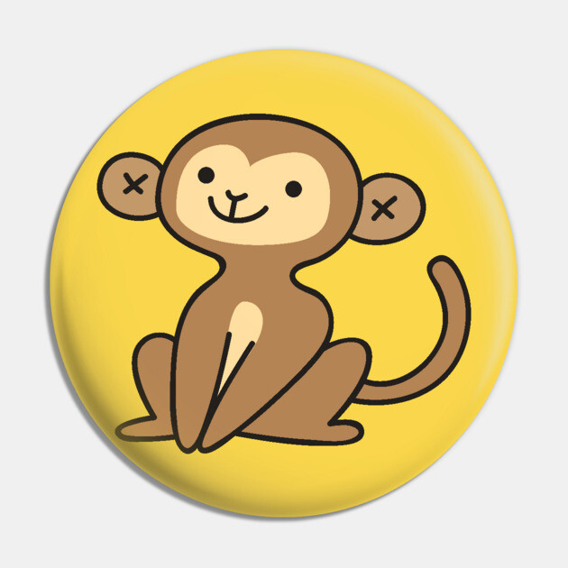 monkey with a pin