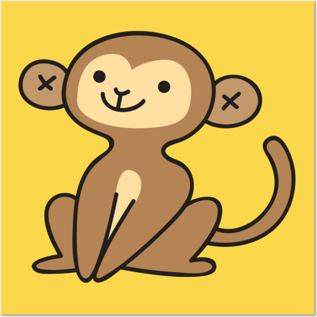 cute cartoon monkey