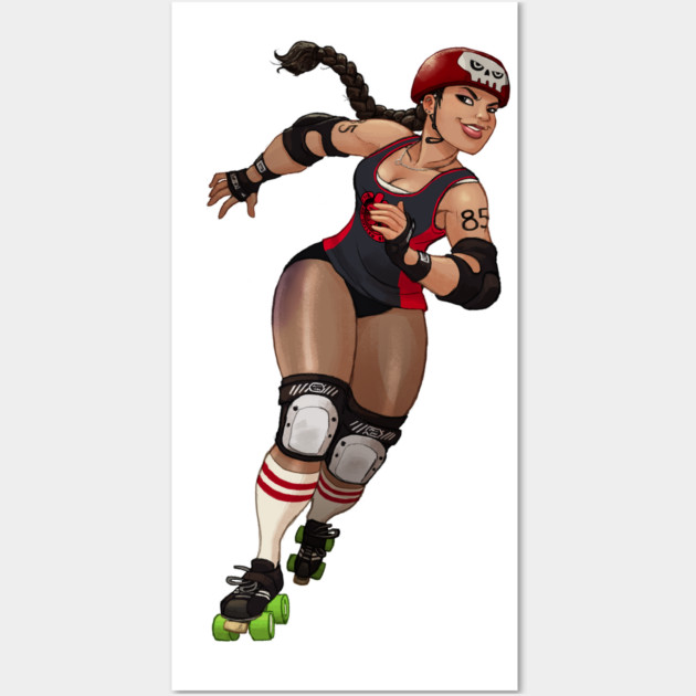 roller derby art