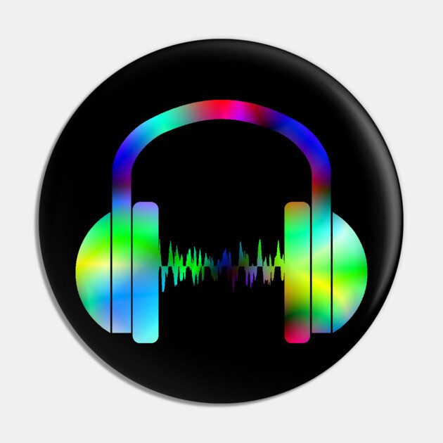 psychedelic headphones