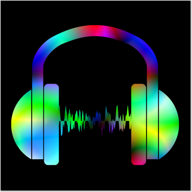 psychedelic headphones