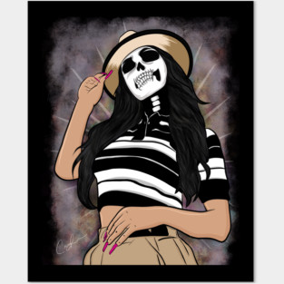 cholo skeleton drawing