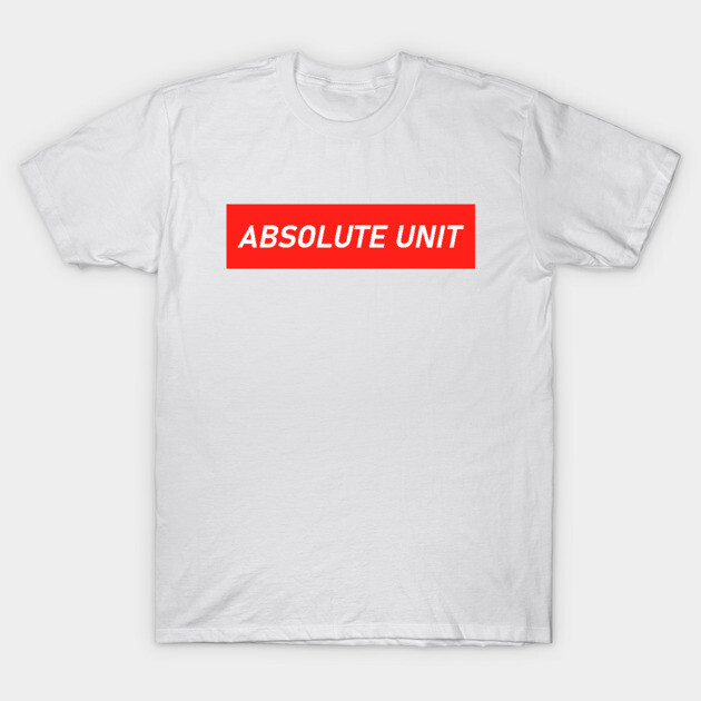 ABSOLUTE UNIT - Absolute - T-Shirt | TeePublic