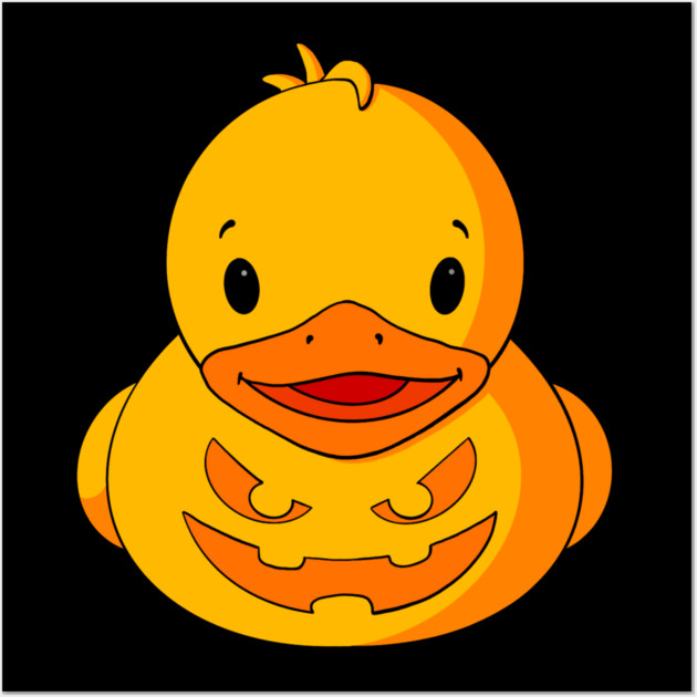 duck pumpkin stencil