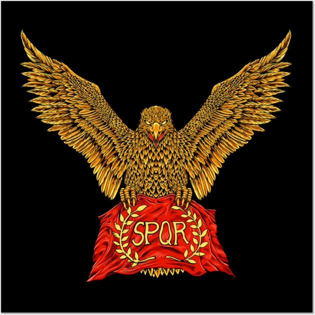 roman eagle flag