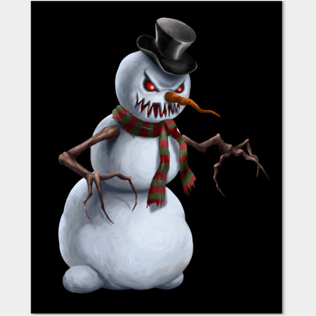 evil snowman