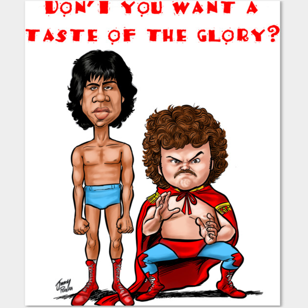 nacho libre illustrations