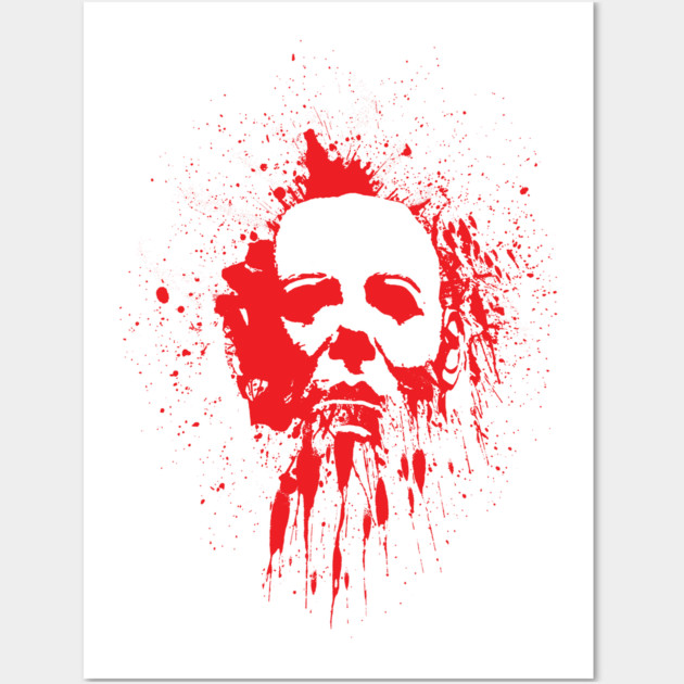 bleeding face drawing