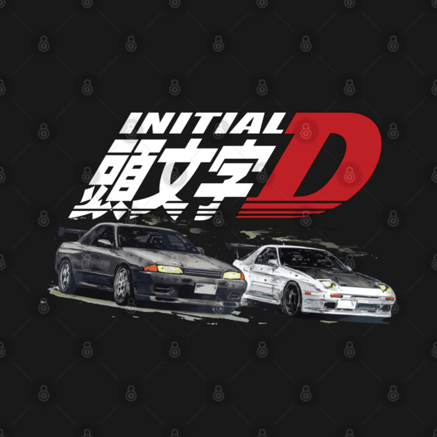 initial d fifth stage Ryosuke Takahashi FC vs Rin Hojo r32 - Initial D ...