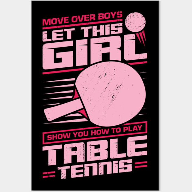 table tennis posters