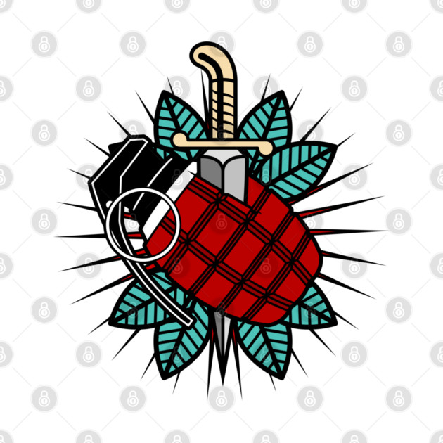 grenade tattoos