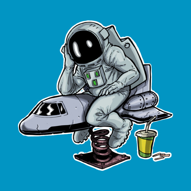 astronaut silly