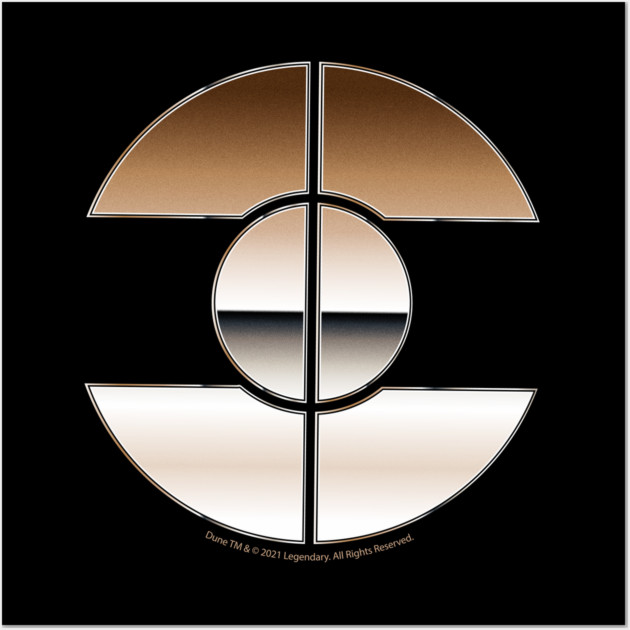 Dune Fremen chrome symbol - Dune - Posters and Art Prints | TeePublic