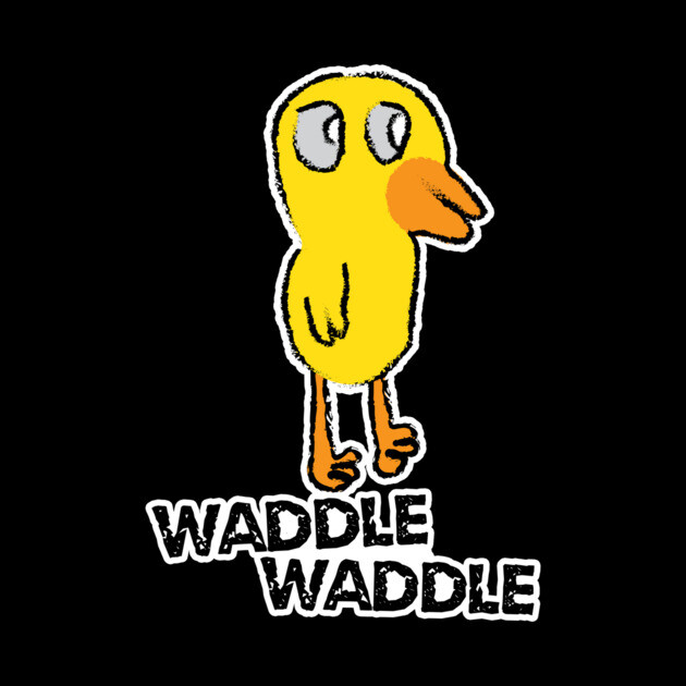 waddling duck