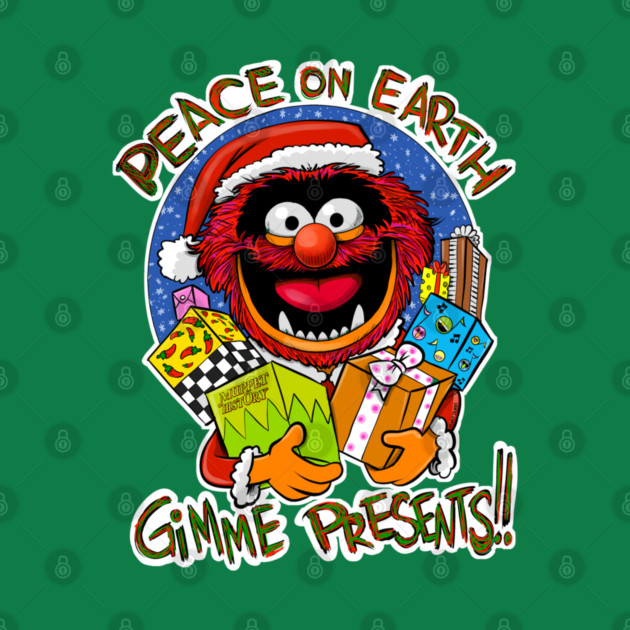 Peace on Earth! Gimme Presents - Muppet History - T-Shirt | TeePublic