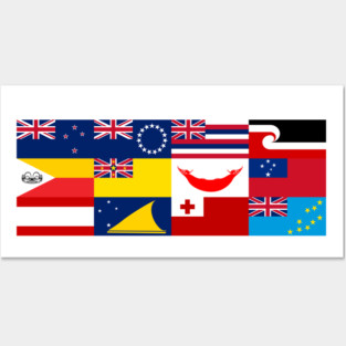 polynesian islands flags