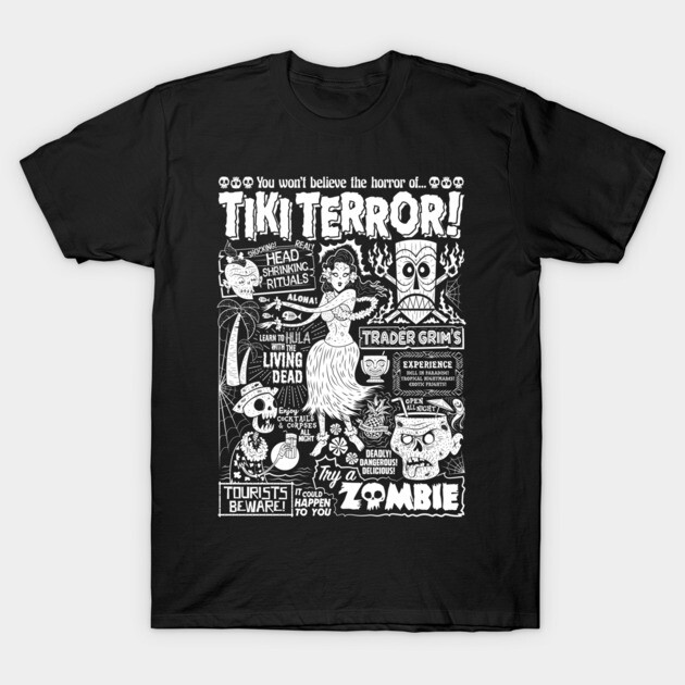 Tiki Terror! - Tiki - T-Shirt | TeePublic