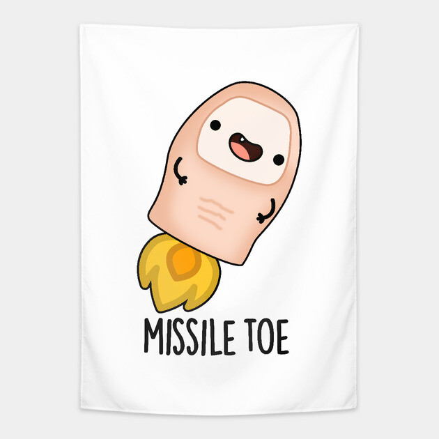 mistletoe toe cartoon