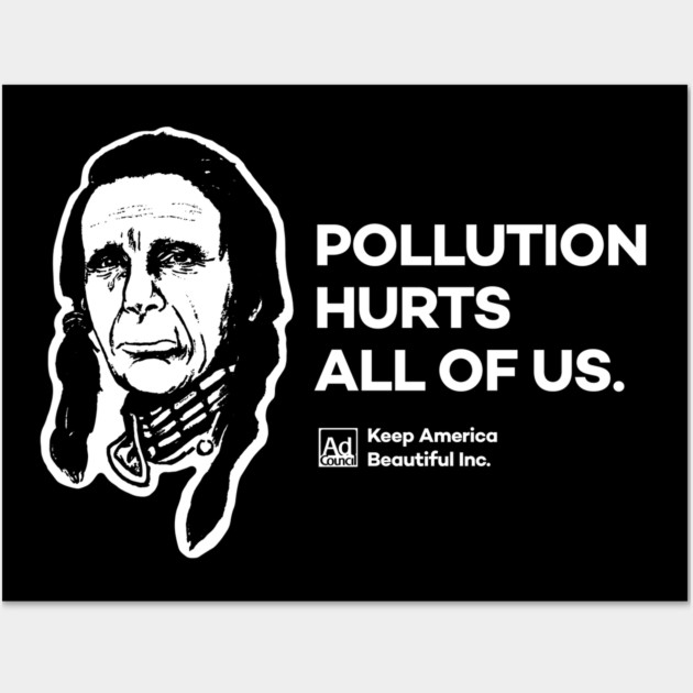Pollution Hurts Everyone - Crying Indian - Crying Indian - Posters and ...