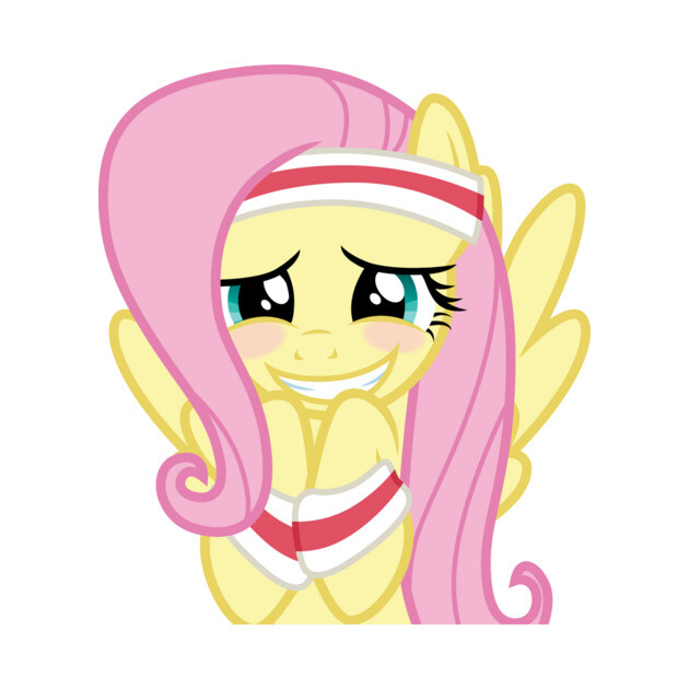 fluttershy blushing