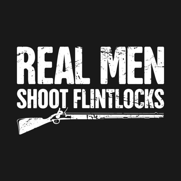 Gift For Flintlock Rifle History Gun Collector - Flintlock - T-Shirt ...