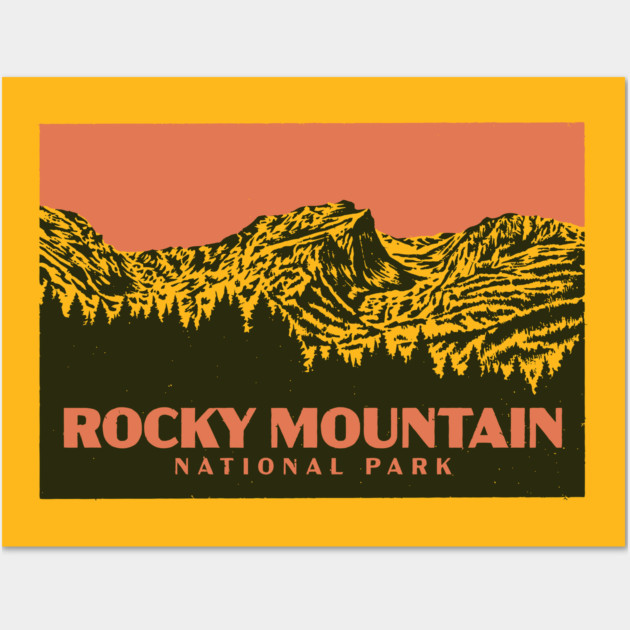 Rocky Mountain National Park - Rocky Mountain National Park - Posters ...